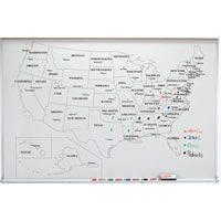 Graphic & Grid Lined Marker Boards, Dry Erase Lined Whiteboards